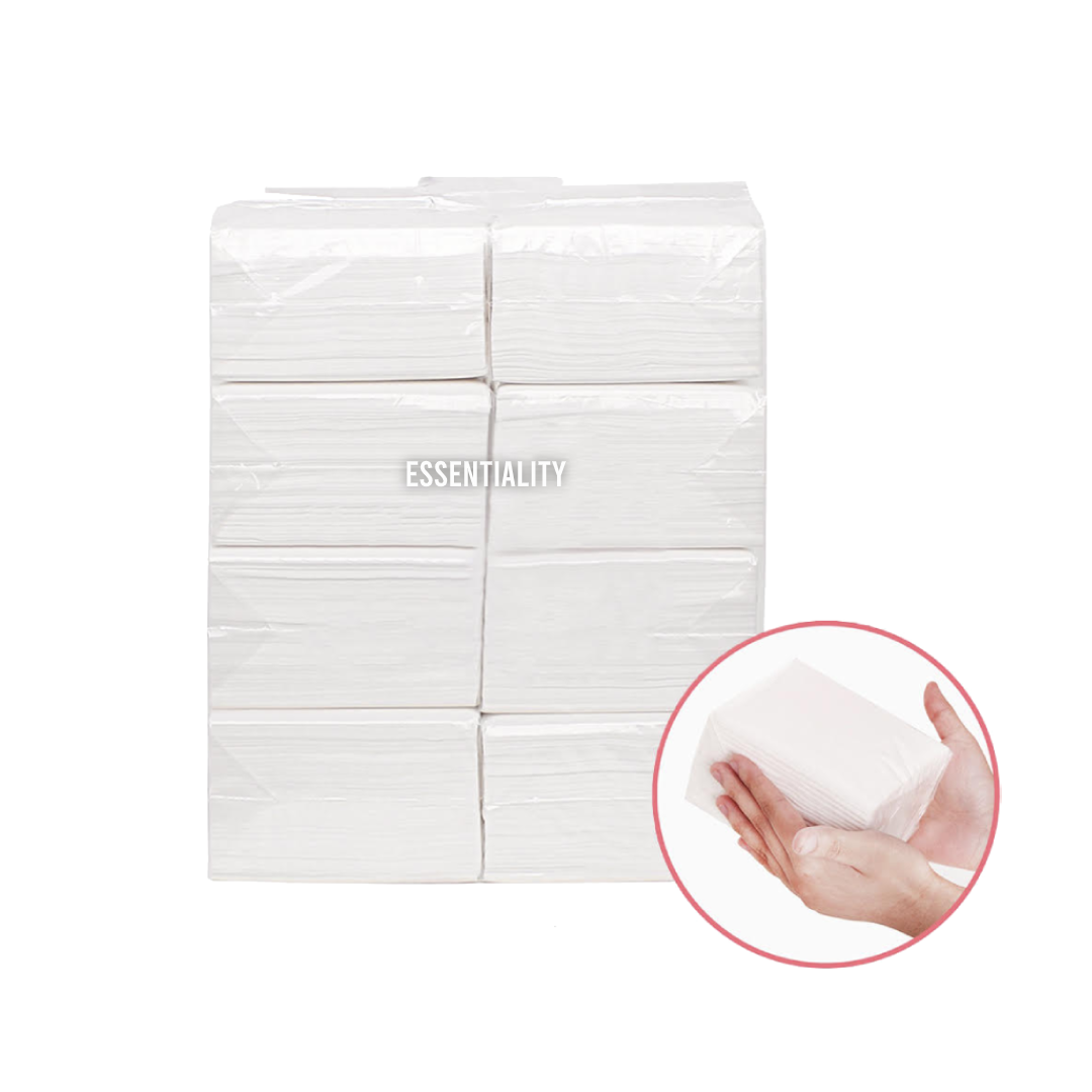 Facial Tissue Tower 3 Ply 120 Pulls x 8 Packs – Essentiality